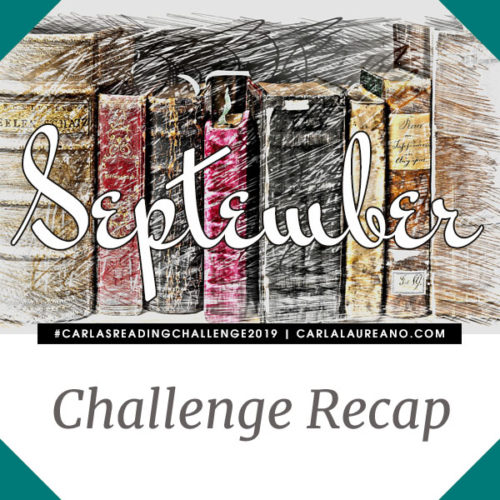 September Reading Challenge Recap - Carla Laureano